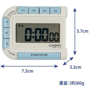 with Casio Digital Timer Back Magnet TMR-71S-7JH