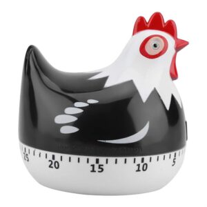 egg timer kitchen timers oven timer, cooking timer kitchen timer countdown clock for kitchen for home(black)