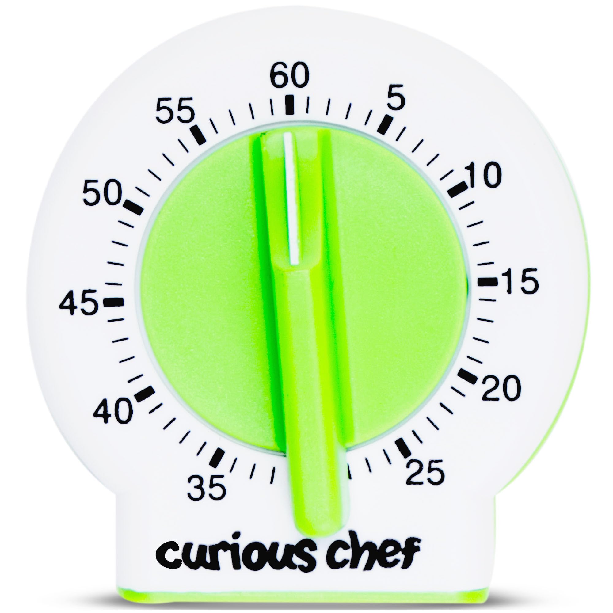 Curious Chef 60-Minute Kitchen Timer for Kids, Dishwasher Safe, Made with BPA-Free Plastic, Real Kitchen Tool