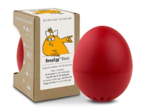 brainstream beepegg egg timer basic, red