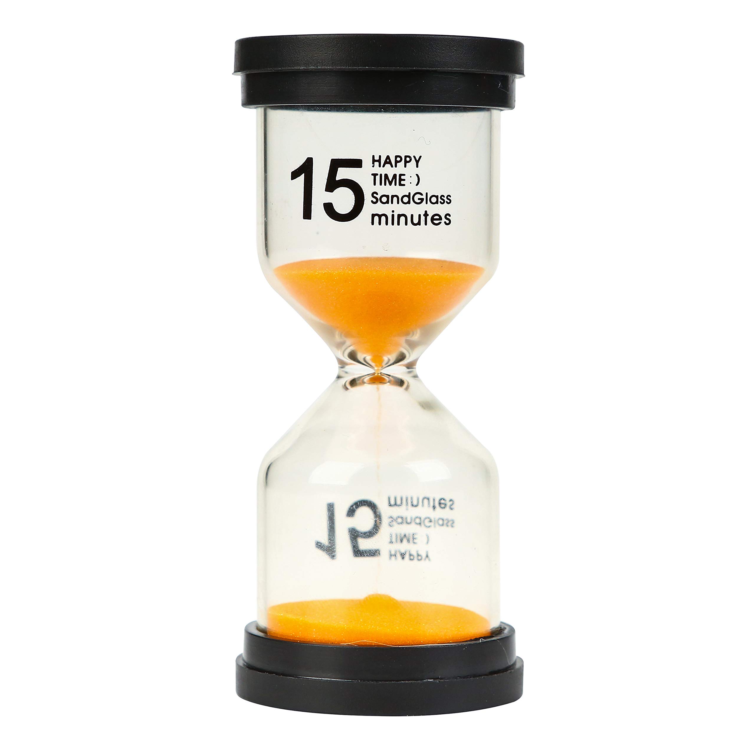 Set of 4 Sand Timer for Kitchen, Hourglass Classroom Timer Clock for Kids by C Crystal Lemon