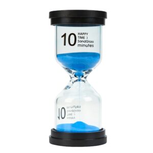 Set of 4 Sand Timer for Kitchen, Hourglass Classroom Timer Clock for Kids by C Crystal Lemon