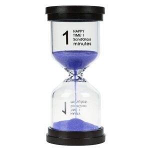 Set of 4 Sand Timer for Kitchen, Hourglass Classroom Timer Clock for Kids by C Crystal Lemon