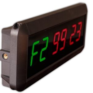 Eu 1.5" 6 Digits Interval Timer Programmable Led Countdown / Up Stopwatch For Home Gym.