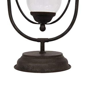 Decorative Metal & Glass Thirty Minute Hourglass