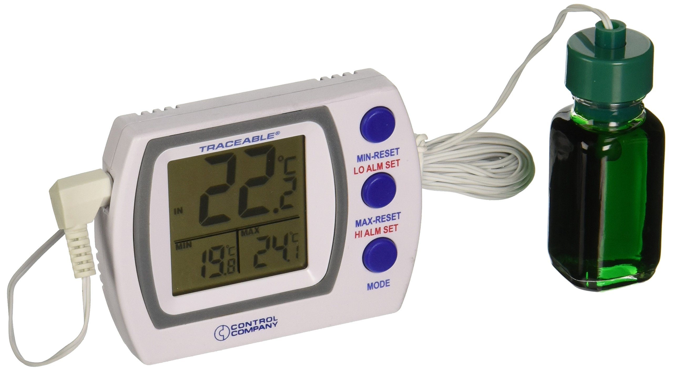 graham-field Control Company 4227 Traceable NIST Certified Refrigerator/Freezer Thermometer with Alarm