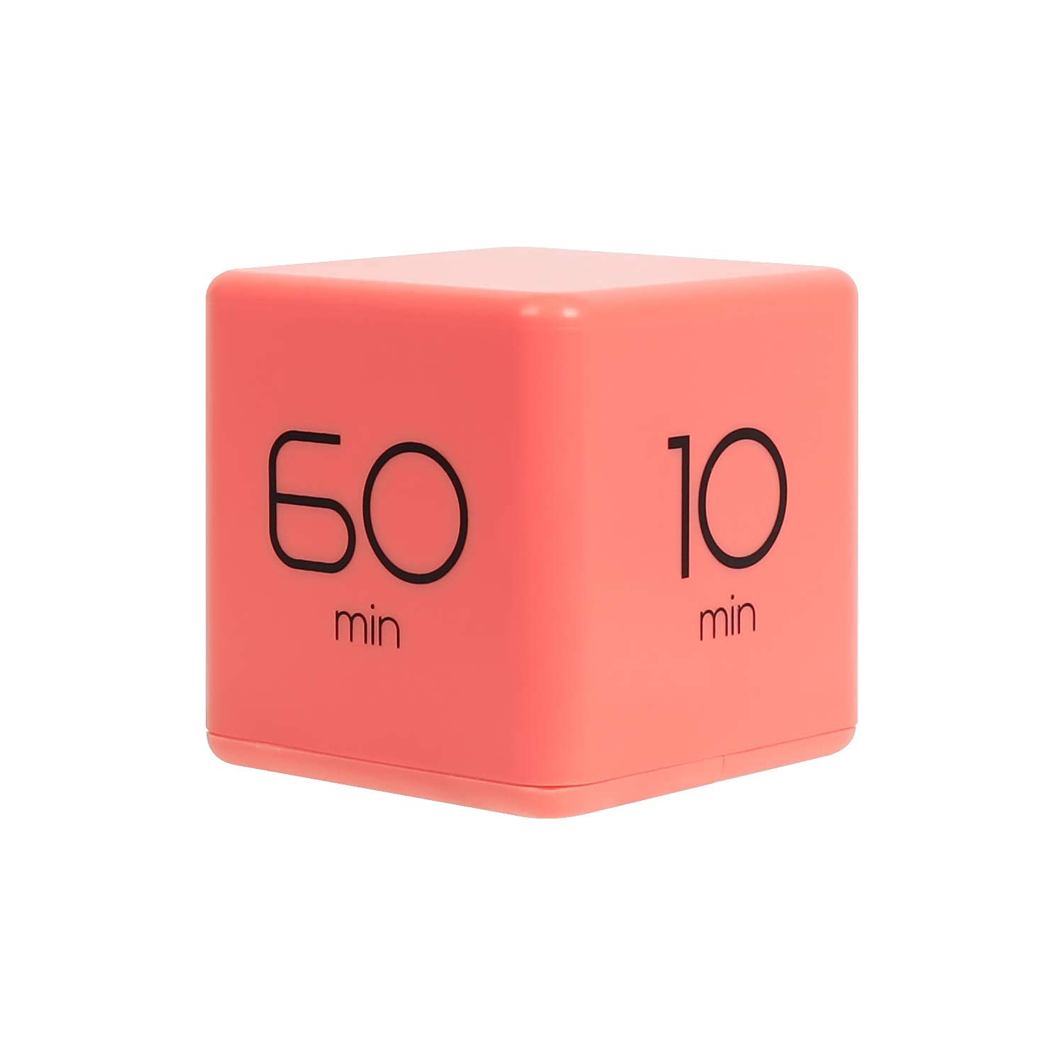 mooas Cube Timer Coral (10, 30, 50 and 60 Minutes) & Mint (1,3,5 and 10 Minutes) Bundle, Timer for Studying, Cooking, Workout, Kidstimer