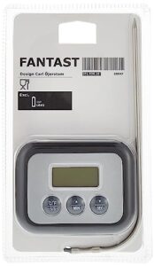 ikea fantast meat digital thermometer/timer, black