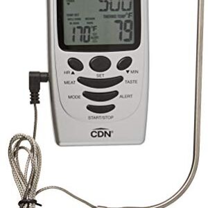 CDN Digital Programmable Probe Thermometer/Timer