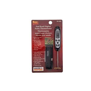 maverick housewares dt-09c black redi-chek fast read digital probe thermometer, black