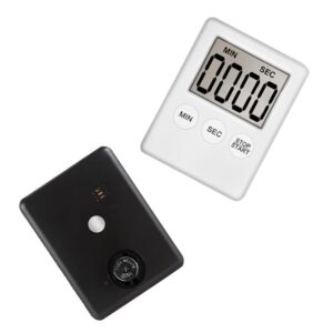 pulabo kitchen timer digital cooking baking lcd count down up loud alarm countdown alarm clock sleep clock kitchen sup popular