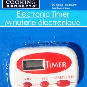 Electronic Kitchen Timer - 1 pc,(Cooking Concepts)