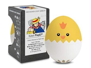 chicken beepegg – egg timer for boiling eggs – musical egg cooker for soft, medium, hard boiled eggs – food safe – singing floating egg timer – egg cooker for 3 levels of doneness - brainstream