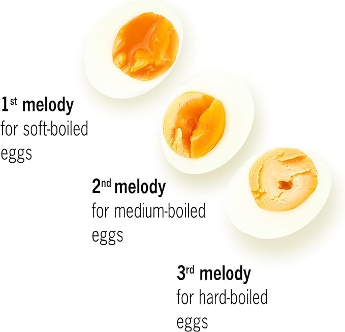 Chicken BeepEgg – Egg Timer for Boiling Eggs – Musical Egg Cooker for Soft, Medium, Hard Boiled Eggs – Food Safe – Singing Floating Egg Timer – Egg Cooker for 3 Levels of Doneness - Brainstream