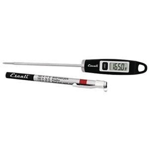 san jamar thdgbk gourmet digital thermometer black nsf listed, stainless steel