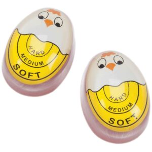 set of 2 chicken egg timers by chef's pride