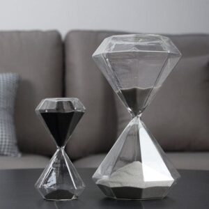 ACGrade 5/15/30 Wind Hourglass Timer Modern Design Office Decoration Ornaments Birthday Gift Sand Clock Sand Timer Hourglass Hourglass Timer