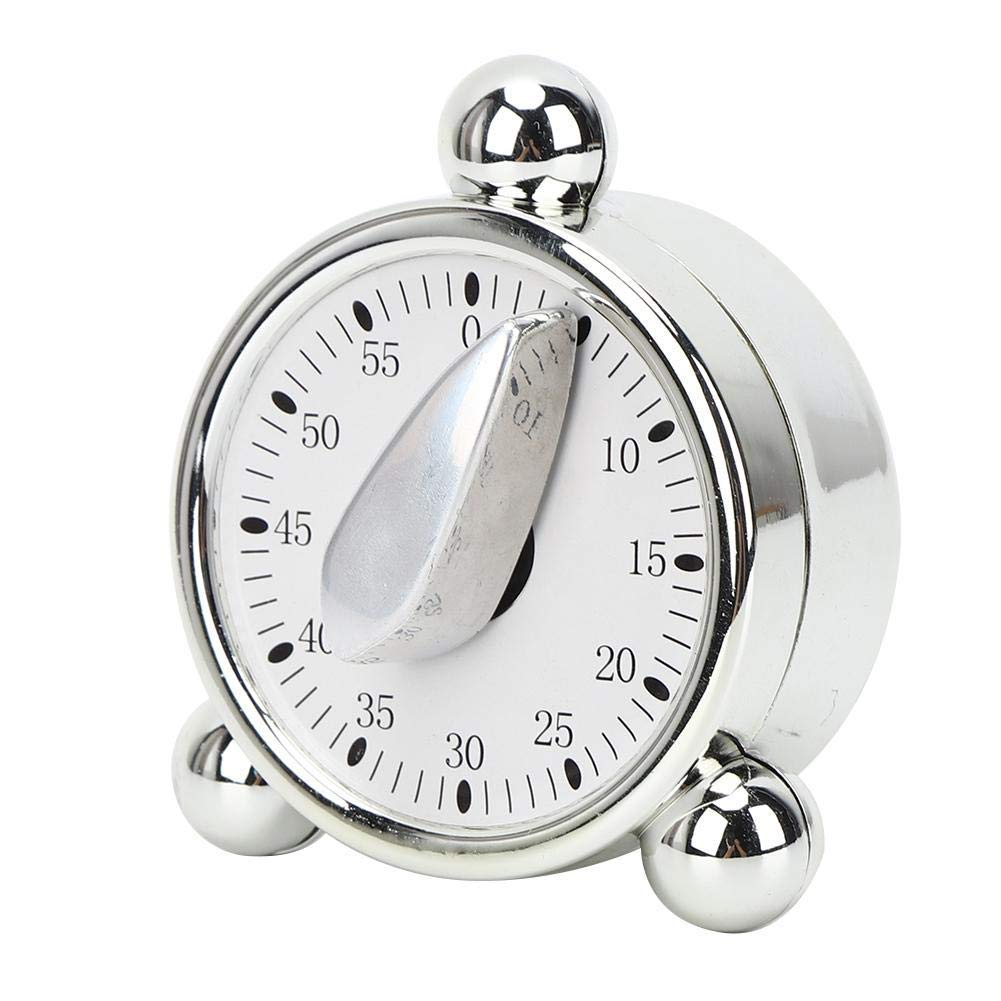 Kitchen Timer Cylindrical Mechanical Timer Cooking Reminder Precise Alarm Clock for Kitchen Hairdressing Beauty Salon Cooking Learning Baking Manual Timer