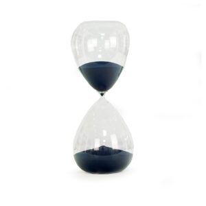 overstock 240 min.sand timer-navy sand