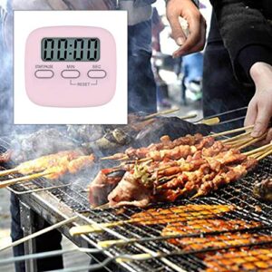 Kitchen Timer 60 Minute Timing - Digital Kitchen Timer Magnetic Countdown Loud Alarm Interval Plastic Funny Multipurpose Household Item