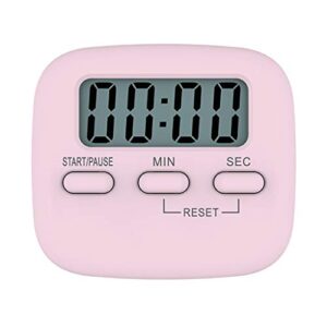 Kitchen Timer 60 Minute Timing - Digital Kitchen Timer Magnetic Countdown Loud Alarm Interval Plastic Funny Multipurpose Household Item