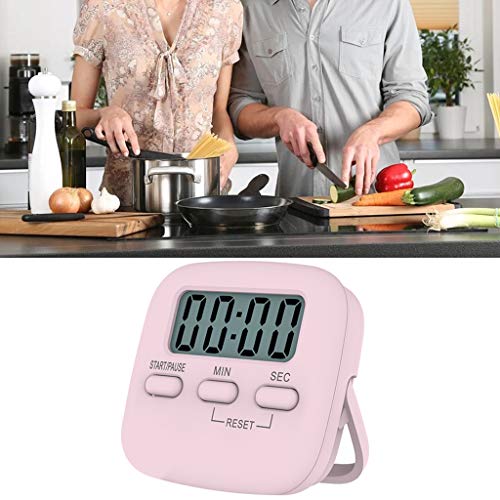 Kitchen Timer 60 Minute Timing - Digital Kitchen Timer Magnetic Countdown Loud Alarm Interval Plastic Funny Multipurpose Household Item