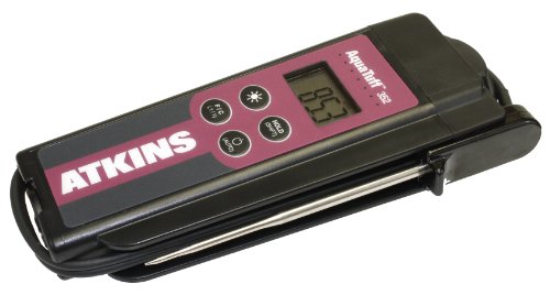 Cooper-Atkins 35232 Series 352 AquaTuff Wrap and Stow Waterproof Thermocouple Instruments with DuraNeedle Probe, -100 to 500 Degrees F Temperature Range