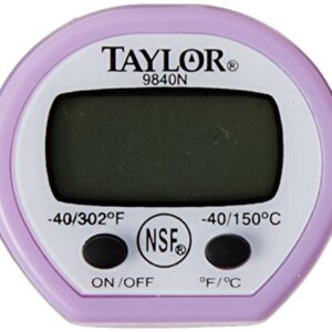 Taylor Precision 9840PRN Pocket Allergen Thermometer, 5 Inch Stem