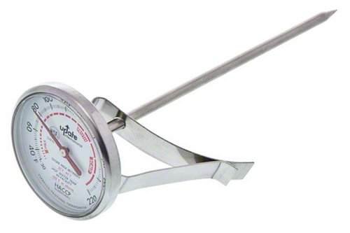 Update International (THFR-17) 5 1/2"-Long Dial Frothing Thermometer (Pack of 2)