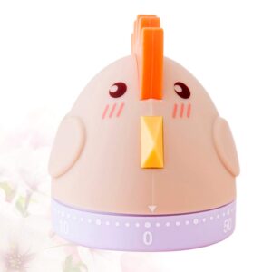 LIFKOME Cute Kitchen Timer Chicken Mechanical Timer for Kids 60-Minute Wind Up Egg Timer for Cooking Time Management Home Decoration