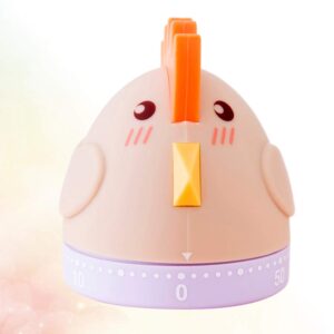 LIFKOME Cute Kitchen Timer Chicken Mechanical Timer for Kids 60-Minute Wind Up Egg Timer for Cooking Time Management Home Decoration