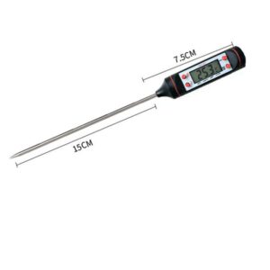 BBQ Thermometer. Digital Meat Thermometer for Cooking, Instant Read Meat Thermometer with Probe, Waterproof Digital Food Probe for Kitchen, Outdoor Grilling and BBQ! (Send Barbecue Tongs）