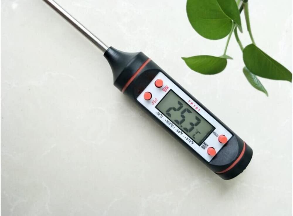 BBQ Thermometer. Digital Meat Thermometer for Cooking, Instant Read Meat Thermometer with Probe, Waterproof Digital Food Probe for Kitchen, Outdoor Grilling and BBQ! (Send Barbecue Tongs）