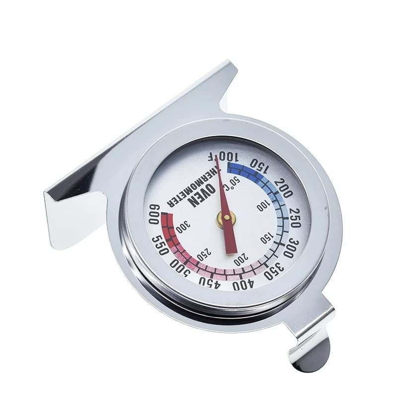 1Pcs Food Meat Temperature Stand Up Dial Oven Thermometer Stainless Steel Gauge Gage Kitchen Cooker Baking Supplies