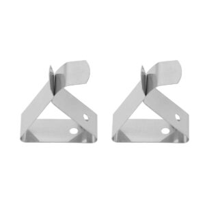 bestonzon holder probe clip holder stainless steel kitchen clamp for fryer coffee pot 2pcs