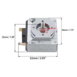 uxcell Time Controller Timer Switch 60 Minutes 60M Round Shaft Replacement Timer for Electronic Microwave Oven Cooker 1PCS