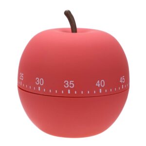 shape kitchen timer adorable novelty mechanical rotating alarm clock manual cooking baking timer decor gift for