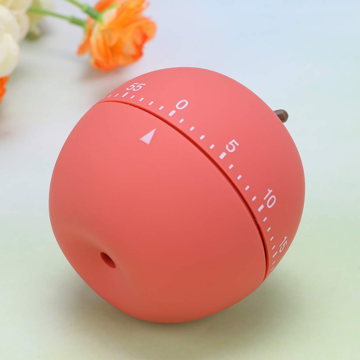 Shape Kitchen Timer Adorable Novelty Mechanical Rotating Alarm Clock Manual Cooking Baking Timer Decor Gift for