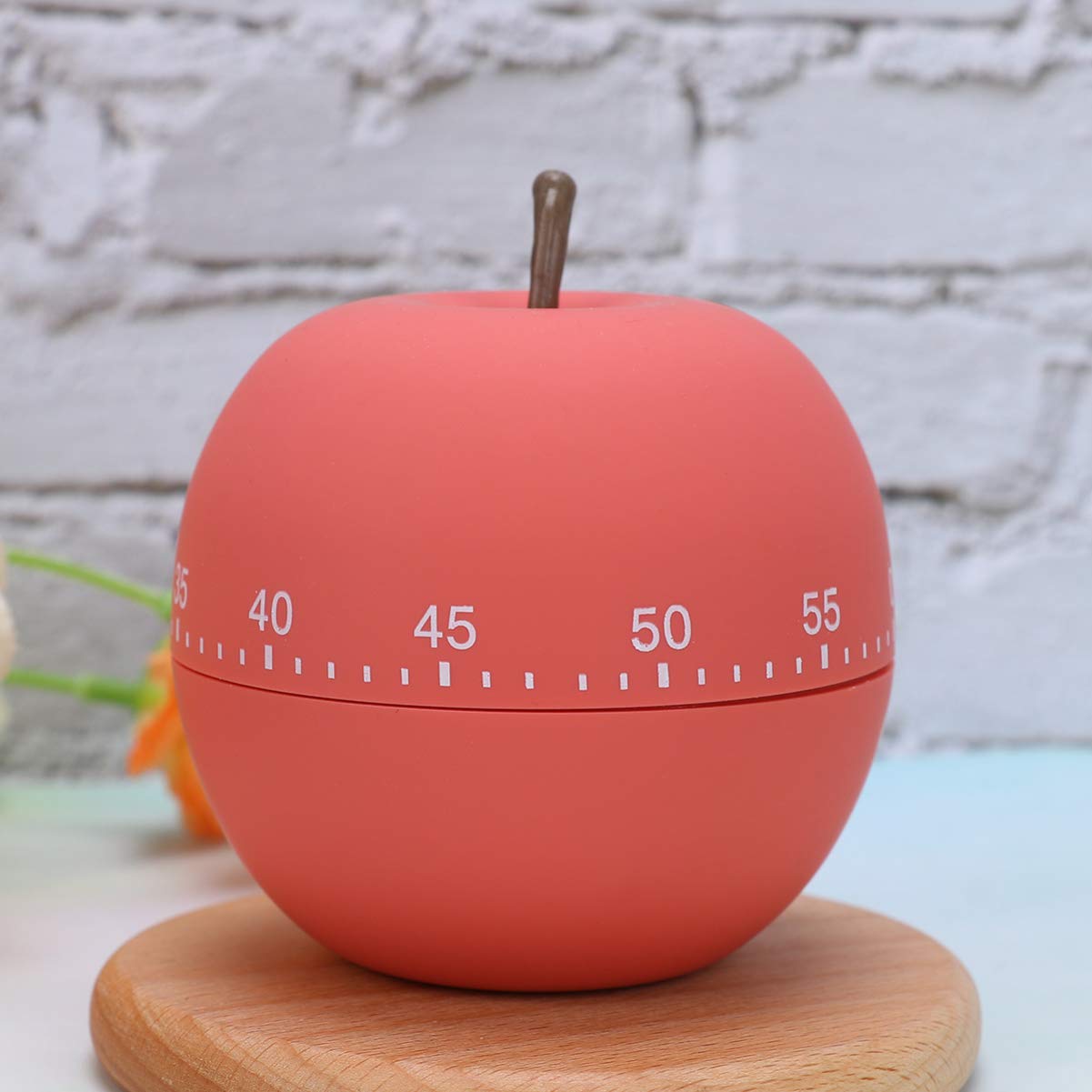 Shape Kitchen Timer Adorable Novelty Mechanical Rotating Alarm Clock Manual Cooking Baking Timer Decor Gift for