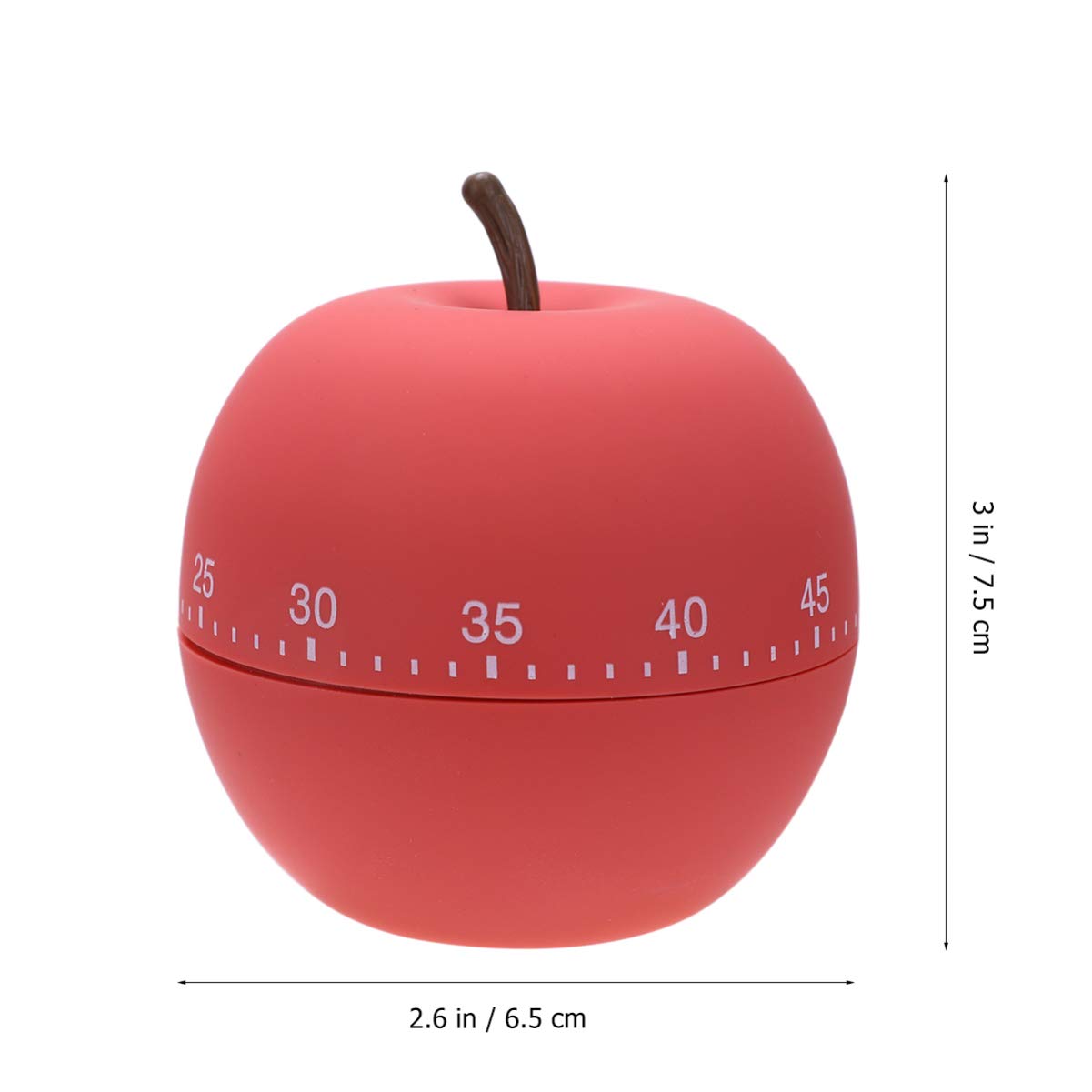 Shape Kitchen Timer Adorable Novelty Mechanical Rotating Alarm Clock Manual Cooking Baking Timer Decor Gift for