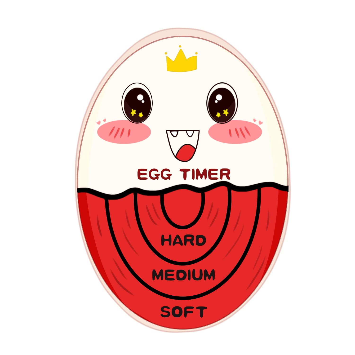 WEWESGAO Egg Timer Sensitive Hard | Soft Hard Boiled Egg Timer,Hard Boiled Egg Timer,Egg Timer for Hard Boiled Eggs,That Changes Color When Done