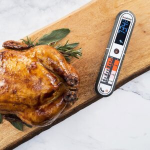 Gourmia GTH9150 Commercial Grade Contact & Non Contact Thermometer Dual Meat Thermometer with Digital Thermocouple & Infrared Readings Dust and Splash Proof