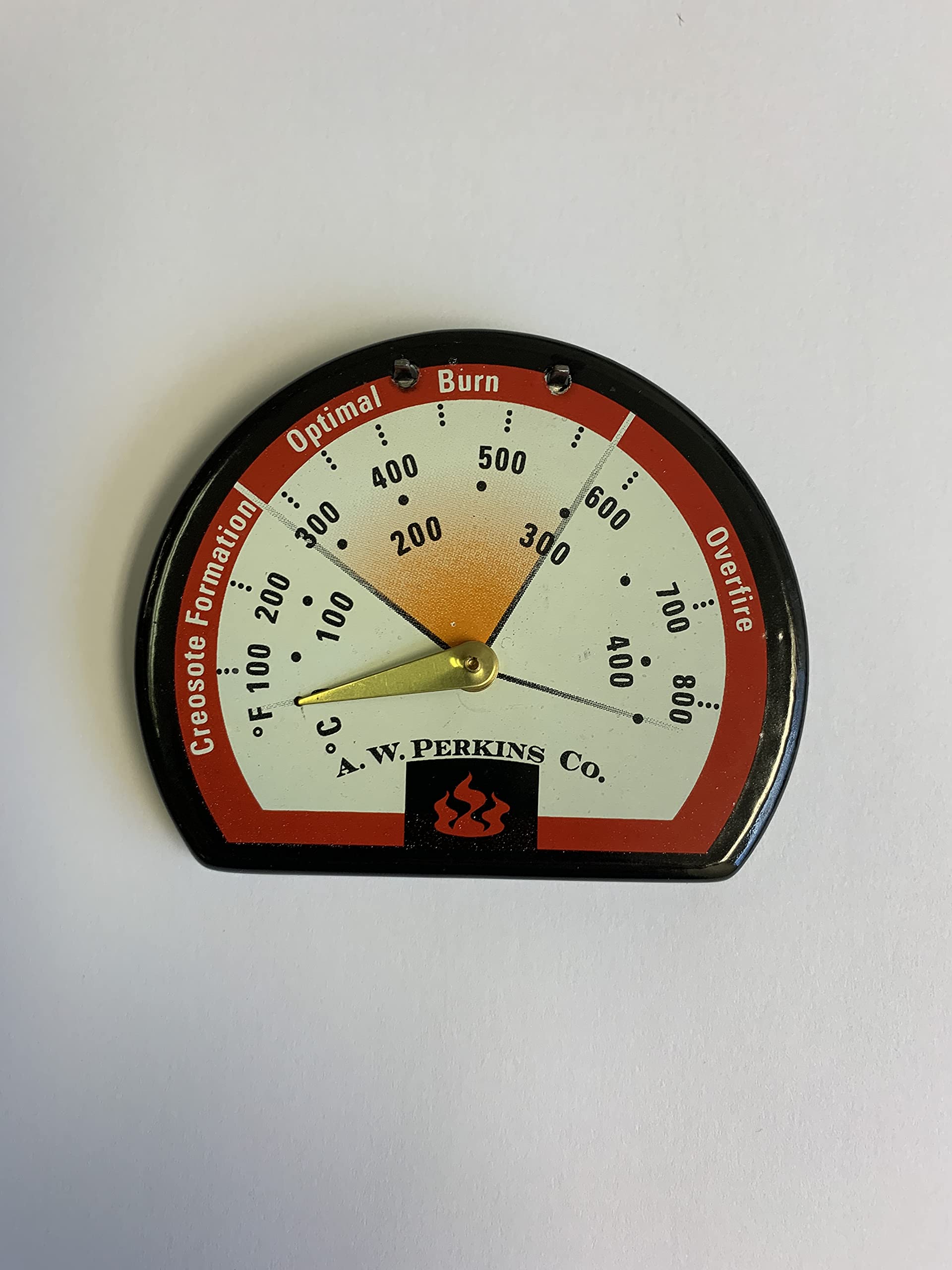 A.W. PERKINS CO Stove Pipe Thermometer for Wood Stoves | Magnetic