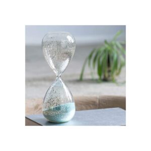 A&B Home 1 Hr. Mercury Hour Glass Sand Timer 10" Jade