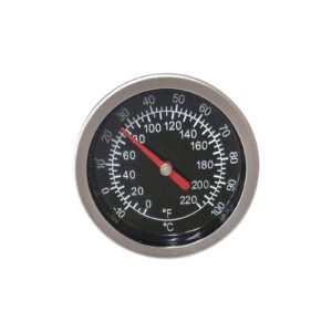 baoblaze tea pot dial thermometer hot water thermometer 1/4" npt back mount 0°c~100°c or -10of~220of thermometer double scale durable rustproof