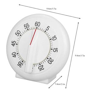 60-Minute Round Mechanical Kitchen Timer and Cooking Alarm Clock - Durable and Simple to Use