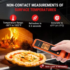 ThermoPro TP20 500FT Wireless Meat Thermometer +ThermoPro TP420 2-in-1 Instant Read Thermometer for Cooking