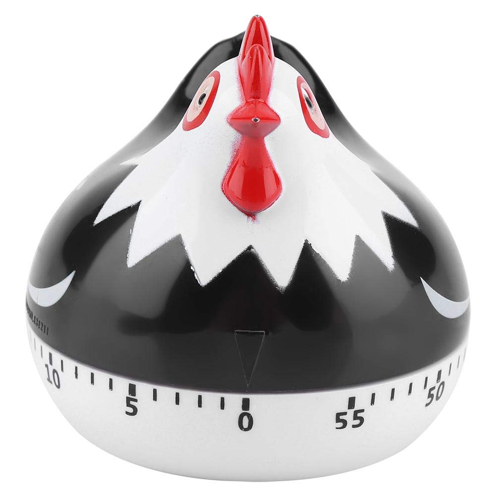 Kids Kitchen Tools Oven Timer, Egg Timer for Boiling Eggs, Cute Timer, Kitchen Timer Egg Timer for Kitchen Home (black)