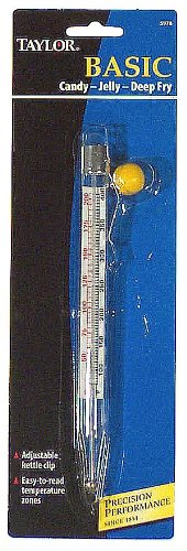 Taylor Precision Candy-Deep Fry Thermometer Glass 5978