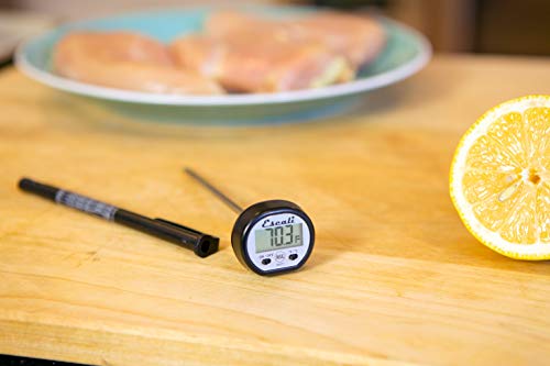 San Jamar THDGPCKT Digital Pocket Thermometer for Cooking- NSF Listed 1.2 millimeters